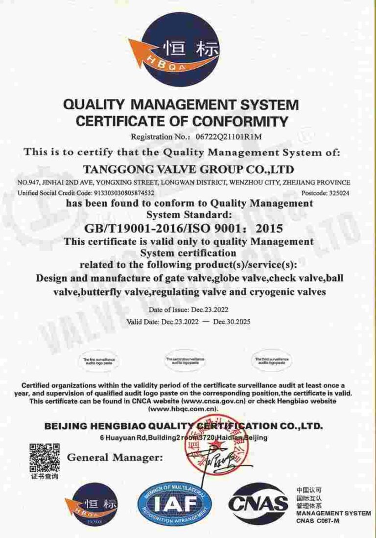 Product -Tanggong Valve Group -Professional Valve Manufacturer