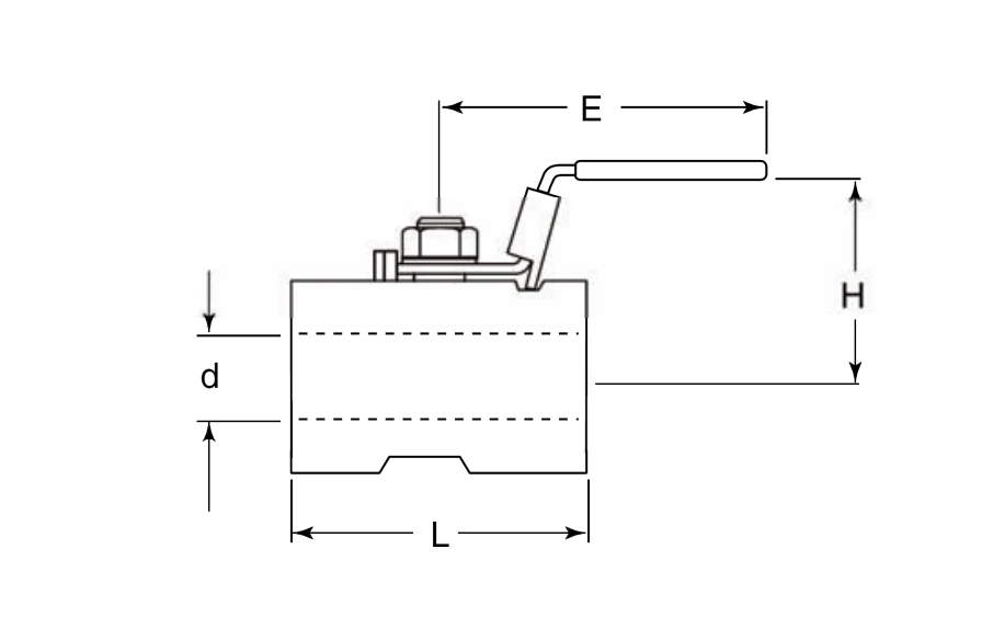 One Piece Ball Valve